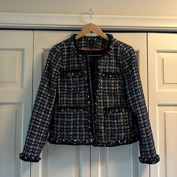 J. Crew | Jackets & Coats | Jcrew Tweed Jacket | Poshmark